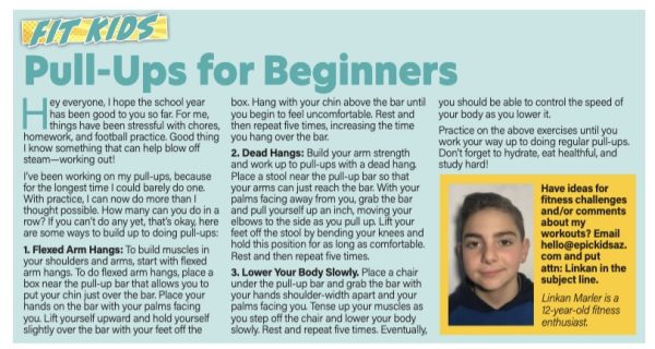 Pull-Ups for Beginners - Epic Kids