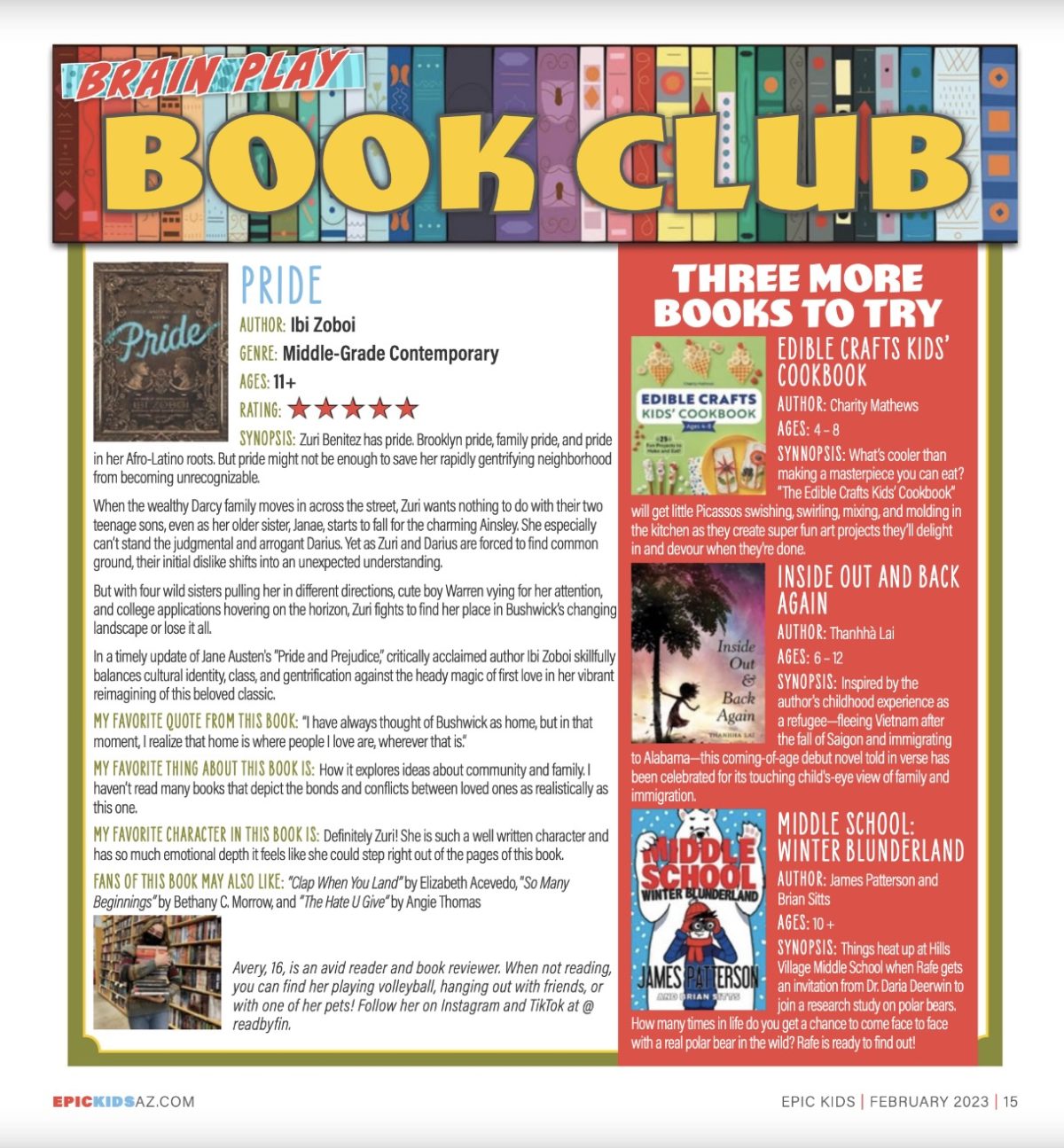 Epic Kids Book Club Selection: Pride - Epic Kids