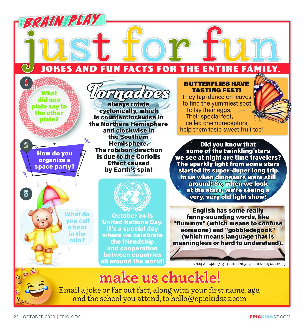 Just for Fun: Jokes and Fun Facts for the Entire Family - Epic Kids