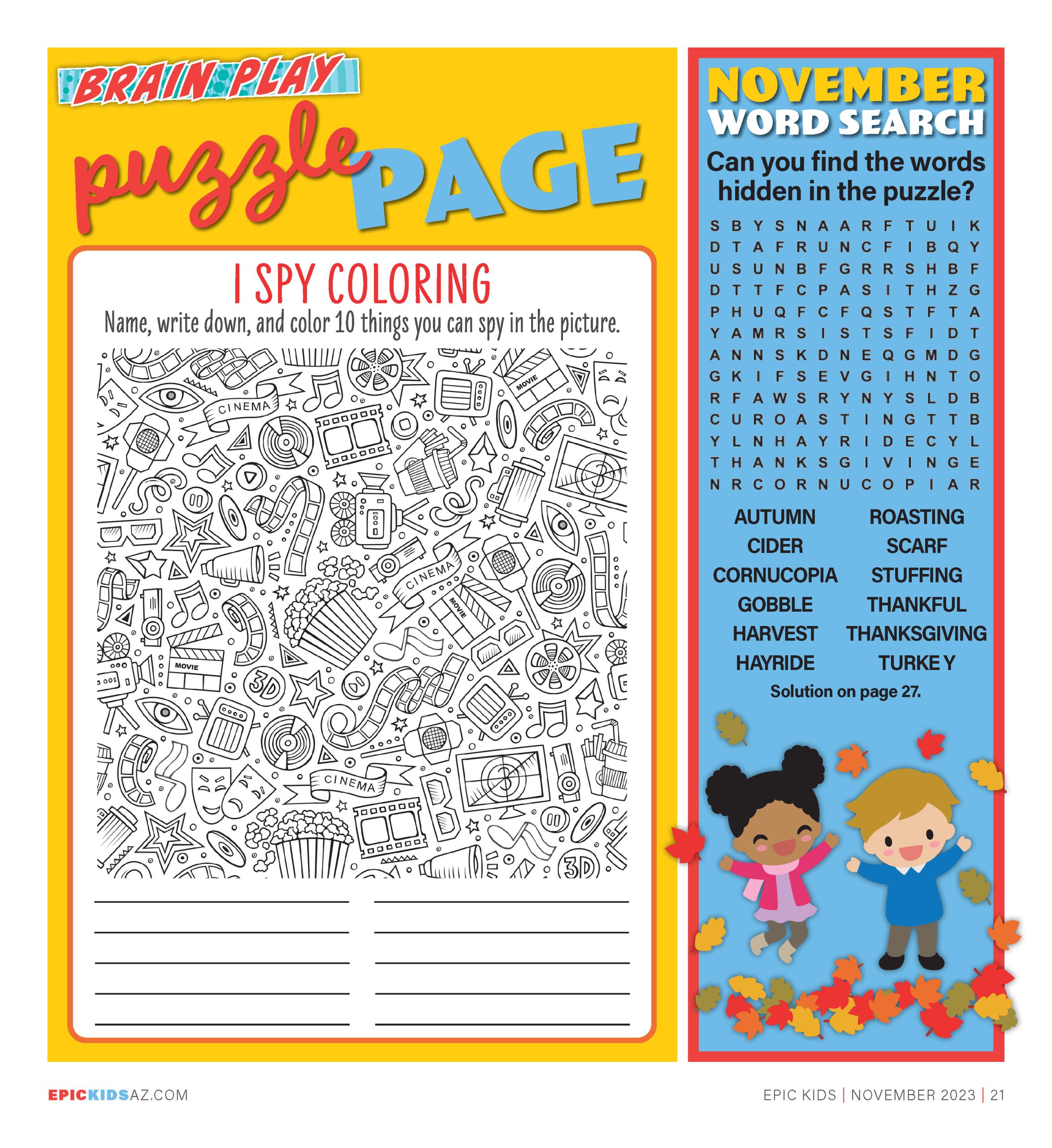 Free Printables for Kids - Epic Kids