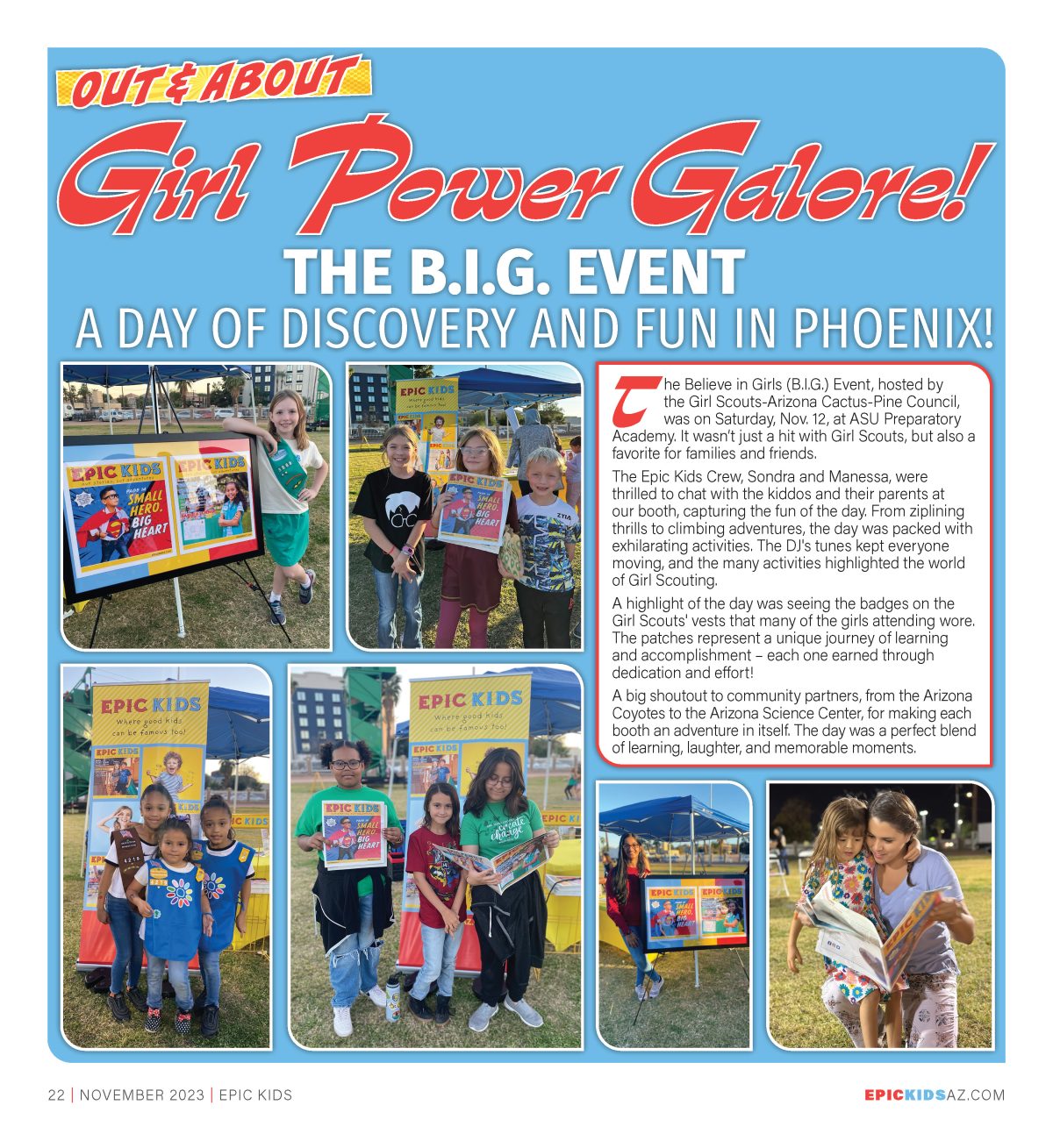 Girl Power Galore! The B.I.G. Event - A Day of Discovery and Fun in ...